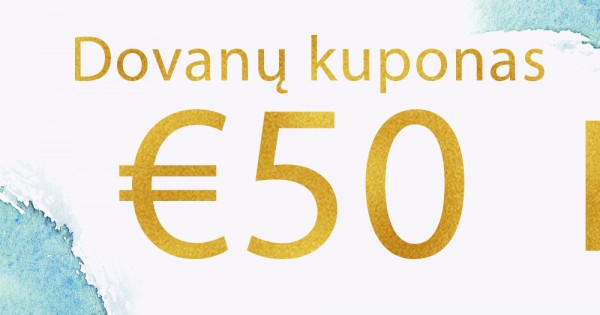 Dovanų kuponas - DG-kuponas50
